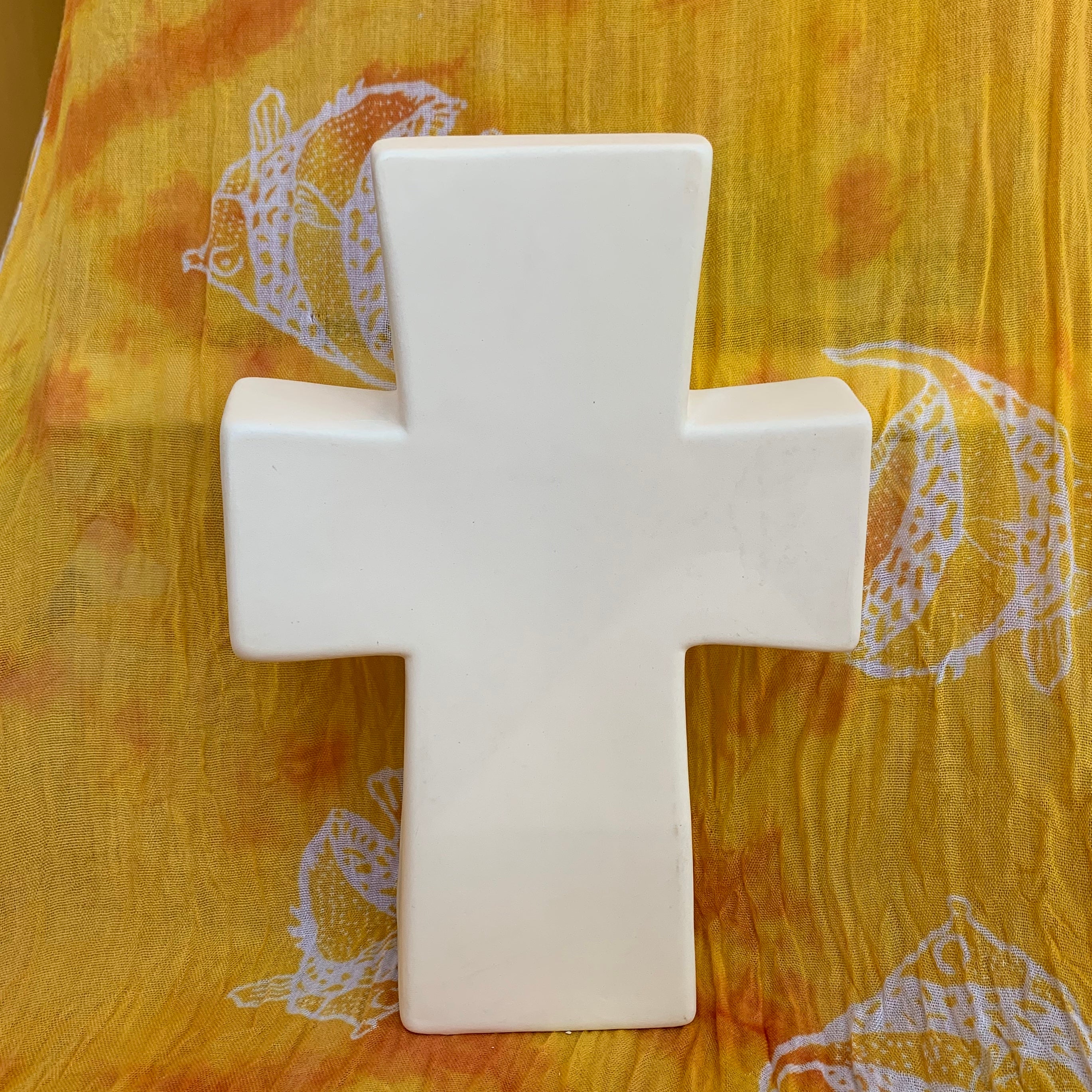 Large Standing Cross | Pottery Painting Studio
